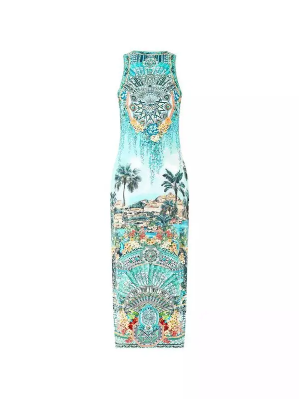 Camilla Jersey Racerback Dress