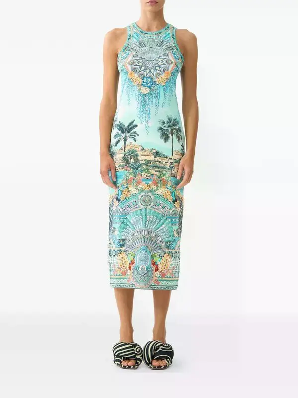 Camilla Jersey Racerback Dress