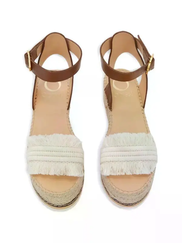 ODISSI Lily Mid-wedge Espadrilles - Brown