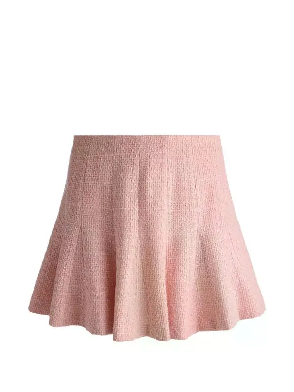 Alice + Olivia Godet Mini Skirt - Pink