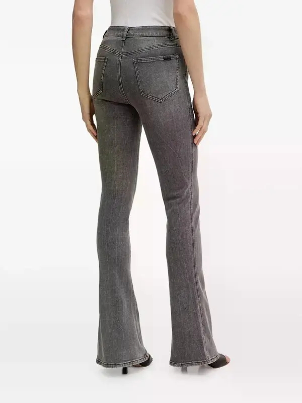 Miss Sixty Front Embellished Flared Jeans
