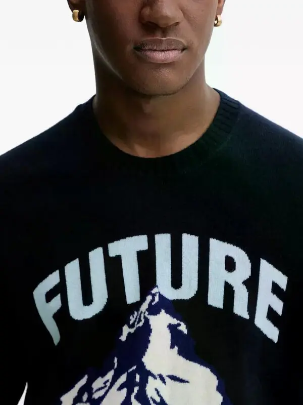 From Future Mountain-graphic Sweater