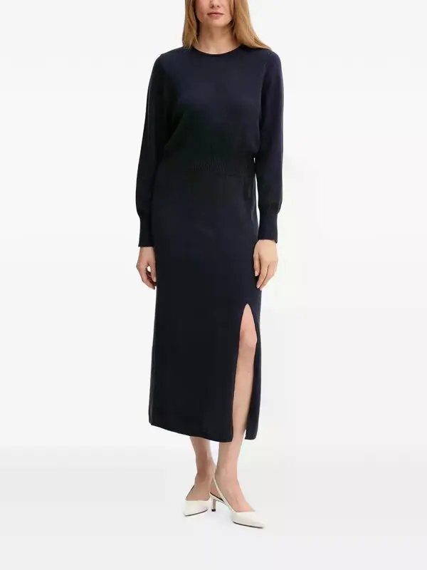 OUI Side-slit Midi Dress