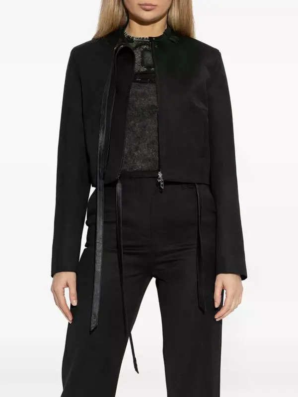 DIESEL® Zip-up Cropped Jacket