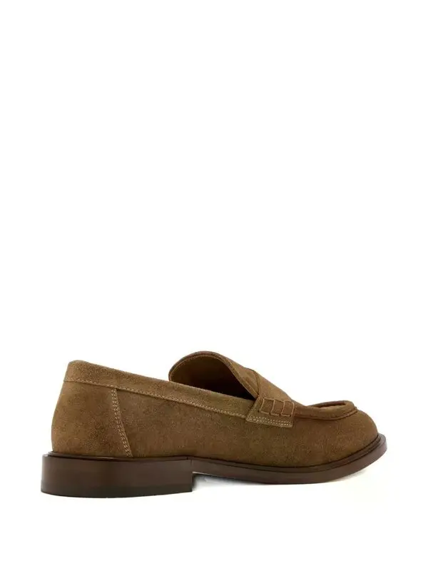 STURLINI FIRENZE Penny Stitch Loafers - Brown