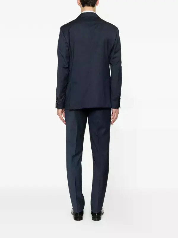 LARDINI Double-breasted Suit - Blue