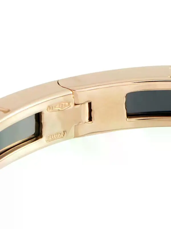 BVLGARI B.zero1 Ceramic & Rose Gold Bracelet - Pink