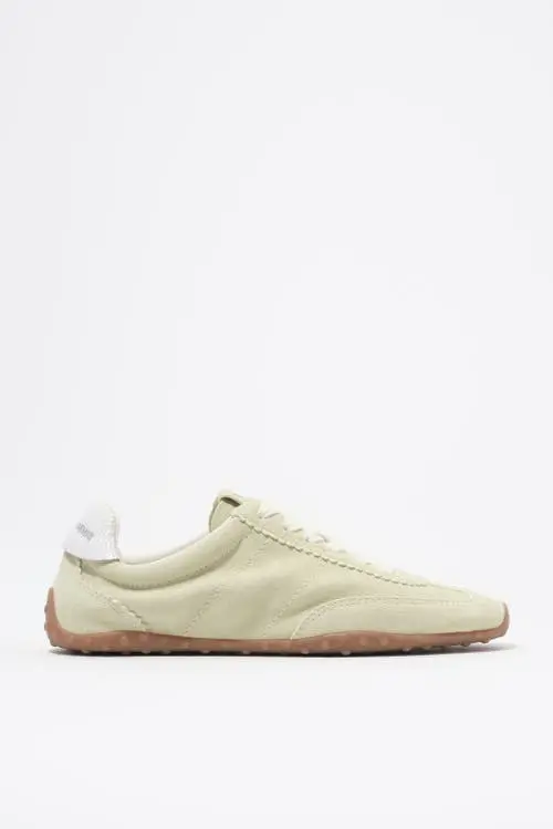 Bimba Y Lola Suede Nylon 13 29 Sneaker - Light Yellow