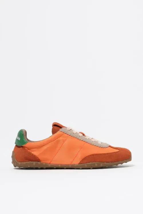 Bimba Y Lola Suede Nylon 13 29 Sneaker - Orange
