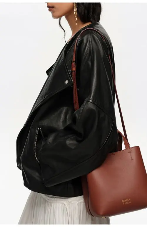 Bimba Y Lola Small Leather Bag