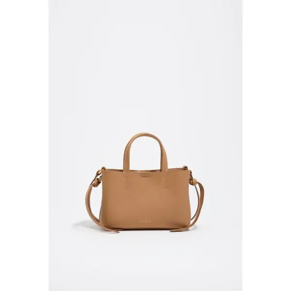 Bimba Y Lola Mini Leather Bag - Hazelnut