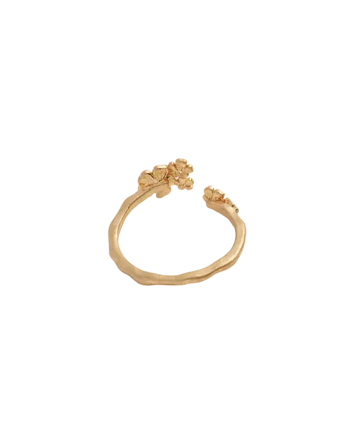 FABLE ENGLAND Forget Me Not Open Ring