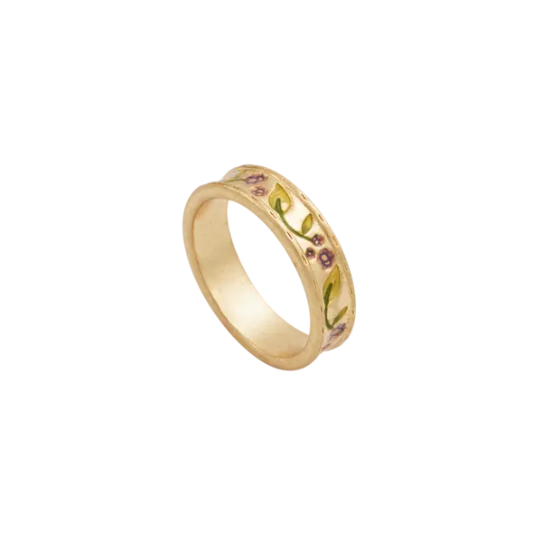 FABLE ENGLAND Blackberry Bramble Ring - Gold