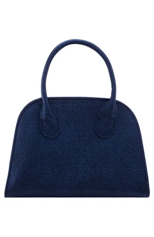 Nina Yorke Top Handle Bag - Navy