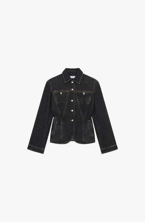 IRO PARIS Iloan Denim Jacket - Steel Denim
