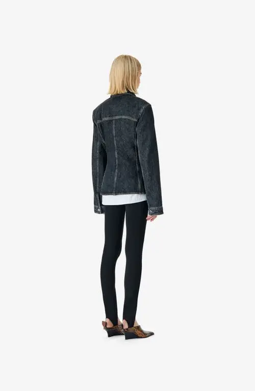 IRO PARIS Iloan Denim Jacket - Steel Denim