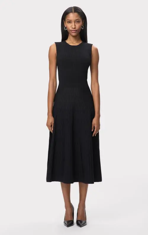 Herve Leger Cassia Midi Dress - Black