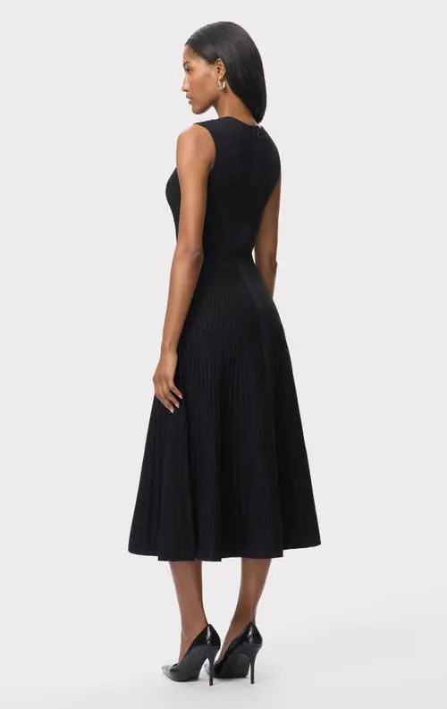 Herve Leger Cassia Midi Dress - Black