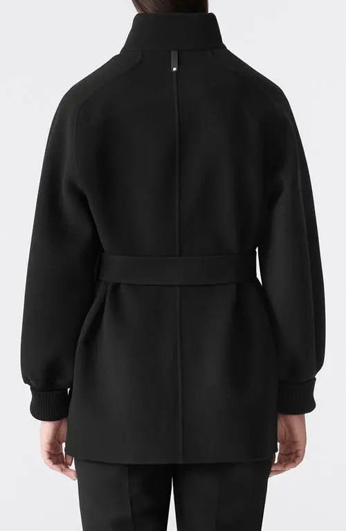 Mackage Shania Double-face Belted Wool Jacket