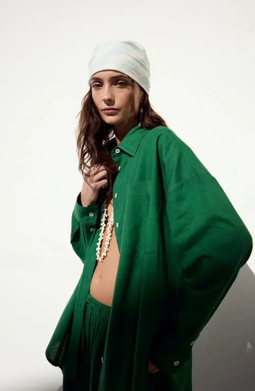 Deluc Antibes Ombré Shirt - Green
