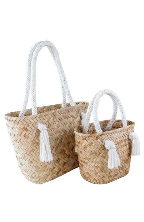 LIKHA Seagrass Large Tote Bag - Oat