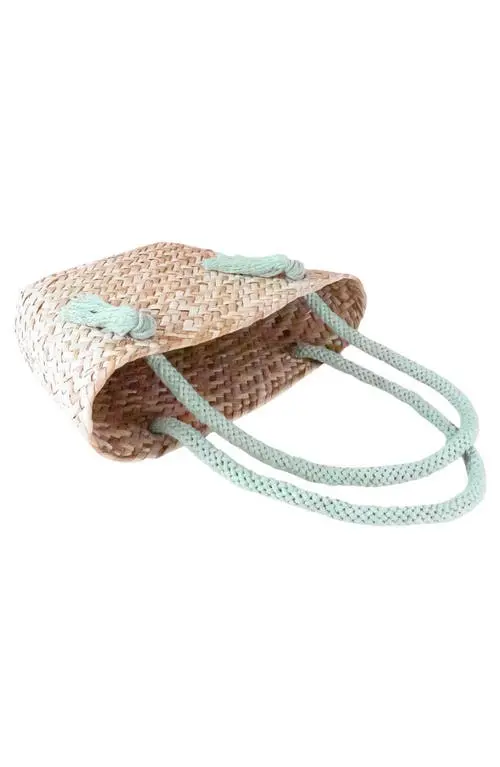 Likhâ Seagrass Large Tote Bag - Sage