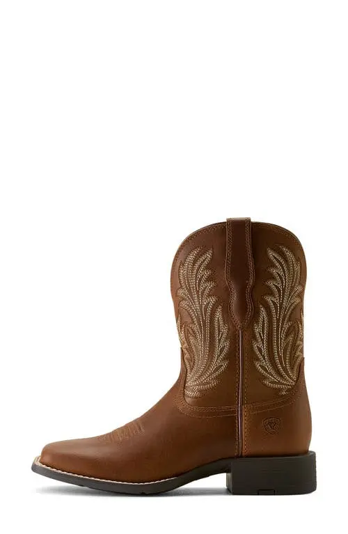 Ariat Round Up Filly Wide Square Toe Western Boots