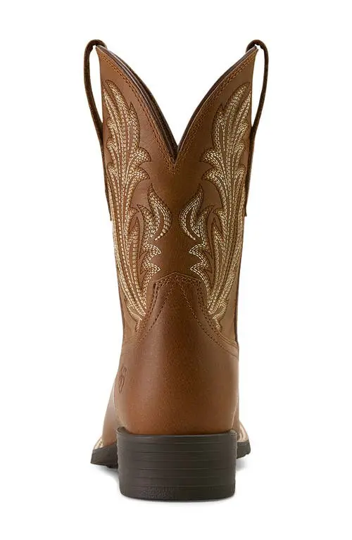 Ariat Round Up Filly Wide Square Toe Western Boots