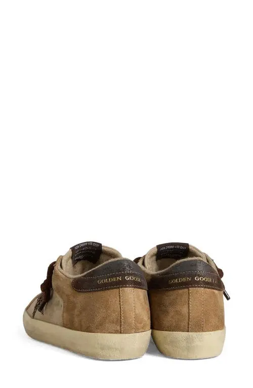 GOLDEN GOOSE Super-star Low Top Sneaker - Beige/brown