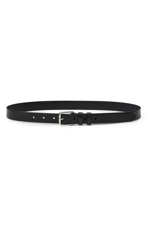 Paige Macey Leather Belt - Black