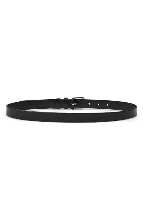 Paige Macey Leather Belt - Black