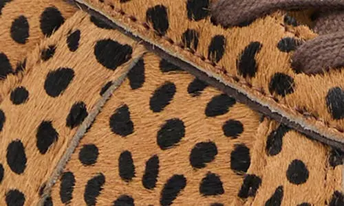 Mango Leopard Spot Calf Hair Sneakers