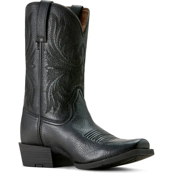 Ariat Sport Narrow Cutter Toe Cowboy Boot - Black