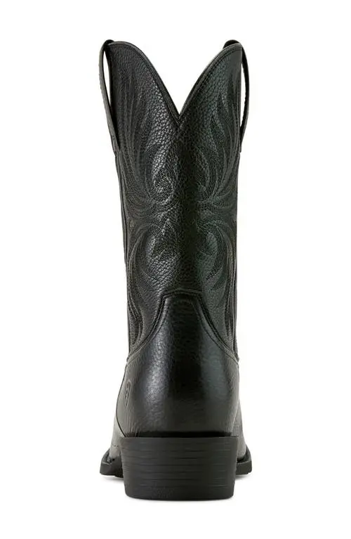 Ariat Sport Narrow Cutter Toe Cowboy Boot - Black