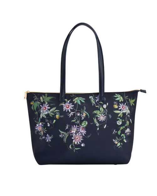 FABLE ENGLAND Passion Flower Grab Tote