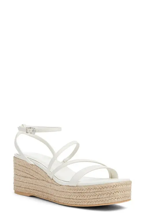 Bp. Coco Espadrille Ankle Strap Platform Wedge Sandal - Ivory Vanilla