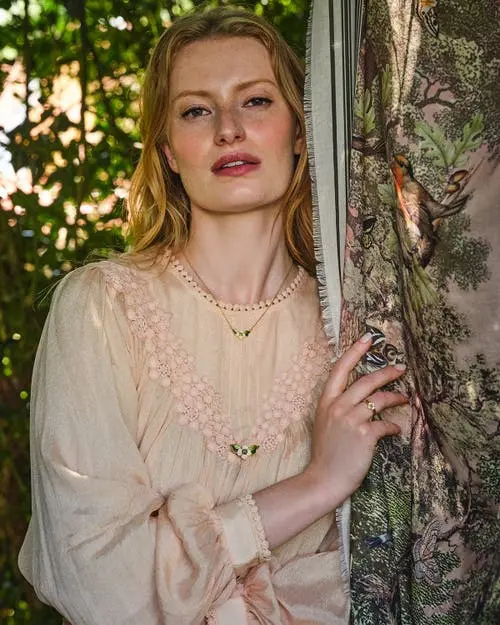 FABLE ENGLAND Woodland Tales Scarf - Multi Colour