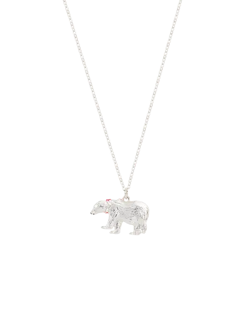 FABLE ENGLAND Cosy Polar Bear Chain Necklace