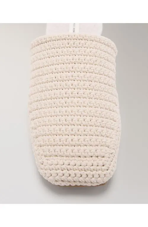 Mango Crochet Mule Slipper