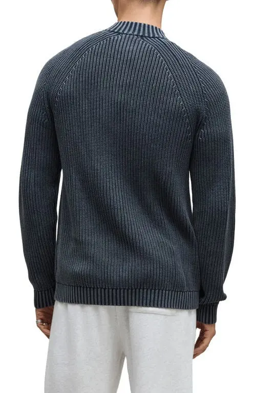 Barefoot Dreams Sunbleach Zip-up Cardigan - Indigo