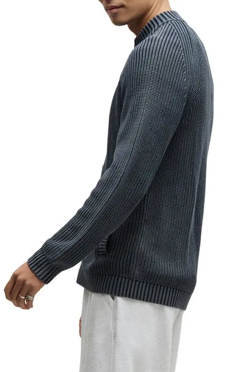 Barefoot Dreams Sunbleach Zip-up Cardigan - Indigo
