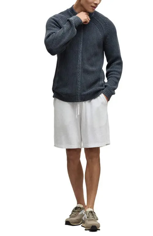 Barefoot Dreams Sunbleach Zip-up Cardigan - Indigo