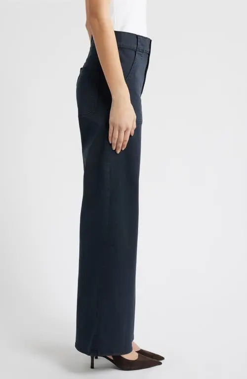 FRAME Modern Pocket High-waist Wide-leg Pants