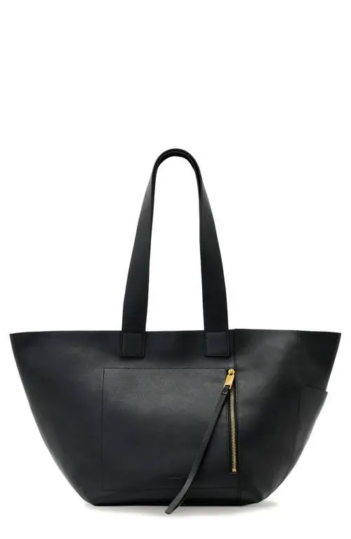 ALLSAINTS Alba Leather West Tote