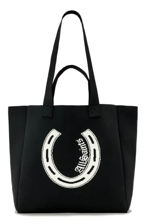 ALLSAINTS Izzy Horseshoe Canvas Tote