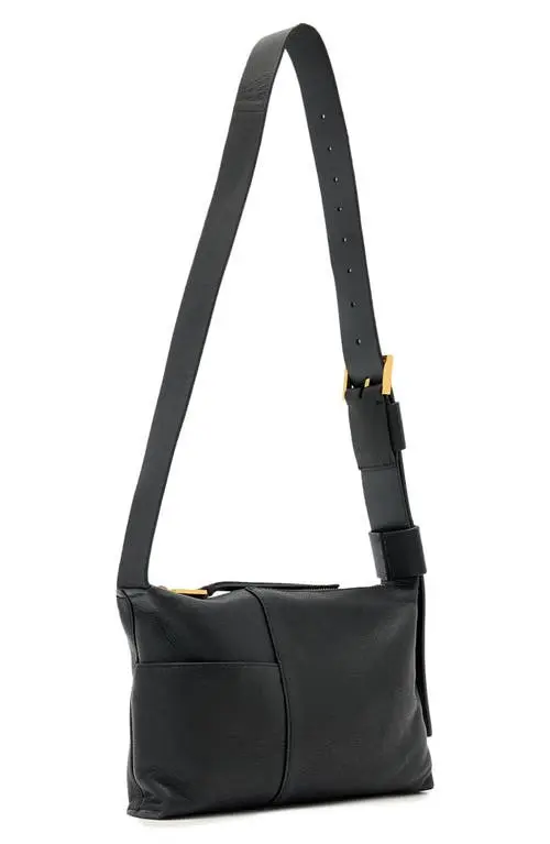 ALLSAINTS Alba Leather Crossbody Bag - Black