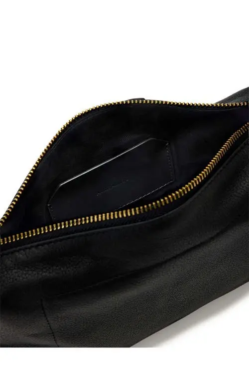 ALLSAINTS Alba Leather Crossbody Bag - Black