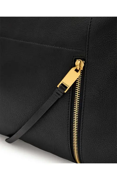 ALLSAINTS Alba Leather Crossbody Bag - Black