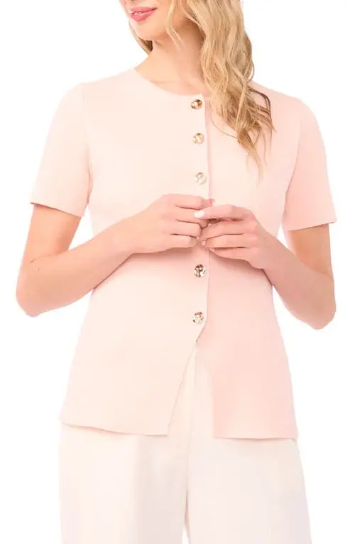 Ted Baker London Gail Longline Split Hem Button-up Shirt