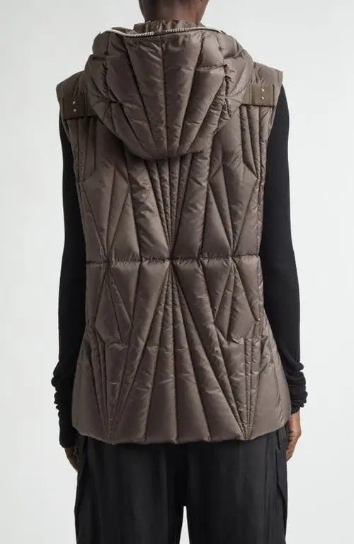 Moncler Geocamo Ziplock Hooded Down Vest